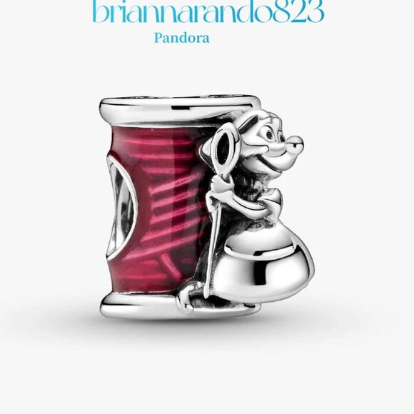 Pandora | Jewelry | Pandora Disney Cinderella Suzy Mouse Needle Thread ...